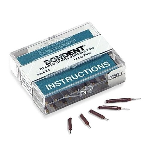 COLTENE DB50LT Bondent .425 mm x 2.5 mm Titanium Alloy Single Long Pins ...