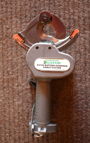GREENLEE GATOR ES750 BATTERY-POWERED CABLE CUTTER | eBay