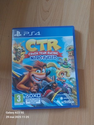 CTR Crash Team Racing Nitro Fueled Playstation 4 PS4 Très Bon État ...