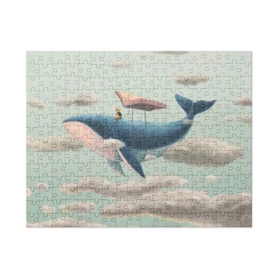 Soaring through the Pages, Humpback Whale, Fantasy Jigsaw puzzle 252 pc ...