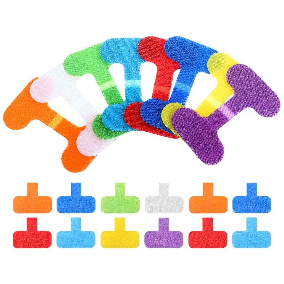 20 Pcs Marking Straps Removable Labels Cable Identification Tags | eBay UK