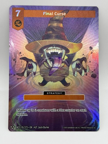 Final Curse 176/173 Alt Art MZ3 Secret Shadows Metazoo 2025 Alternate ...