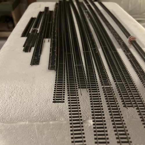 Used N Scale Flex Track Approximately 24 Feet In Various Lengths | eBay