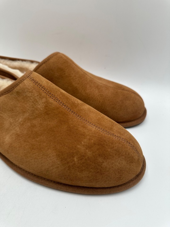 Ugg SCUFF ROMEO 2 NEW Men's Slipper Chestnut Multiple Sizes | eBay