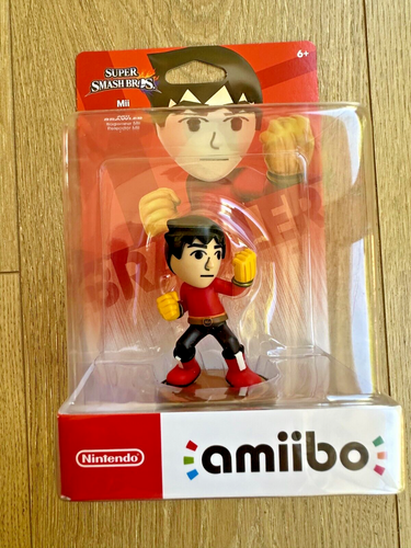 Mii Brawler Super Smash Bros Series Amiibo Switch Brand New Fast Ship ...