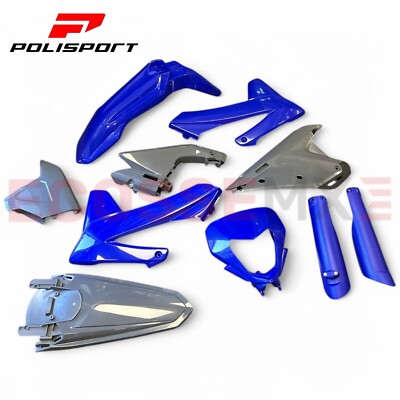 SHERCO SER250 SER300 OEM POLISPORT PLASTIC KIT BLUE OEM 2025- INC FORK ...