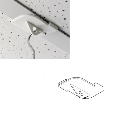 12 x Suspended Ceiling Hangers Clips /Twist On Ceiling Tee for 25mm ...