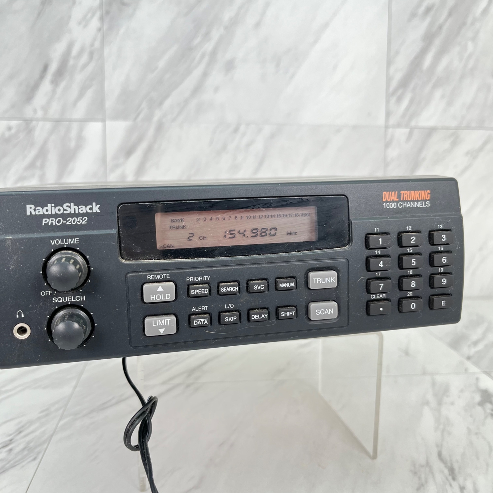 VTG Radio Shack PRO-2052 Dual Trunking 1000 Channels Radio | eBay