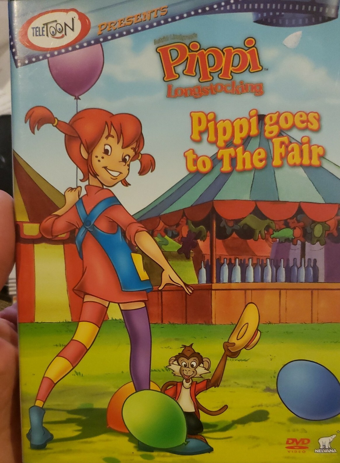 Pippi Longstocking Pippi Goes To The Fair DVD Nelvana Kids Animation ...