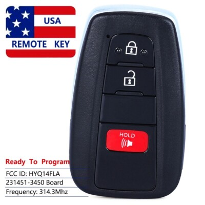 for Toyota 4Runner 2021 2022 2023 Keyless Remote Key Fob 231451-3450 ...