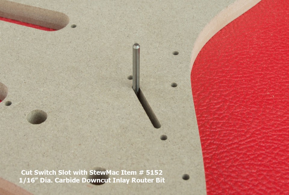 Vintage Stratocaster Guitar Router Template Set wNeck CNC Strat 1/2 ...