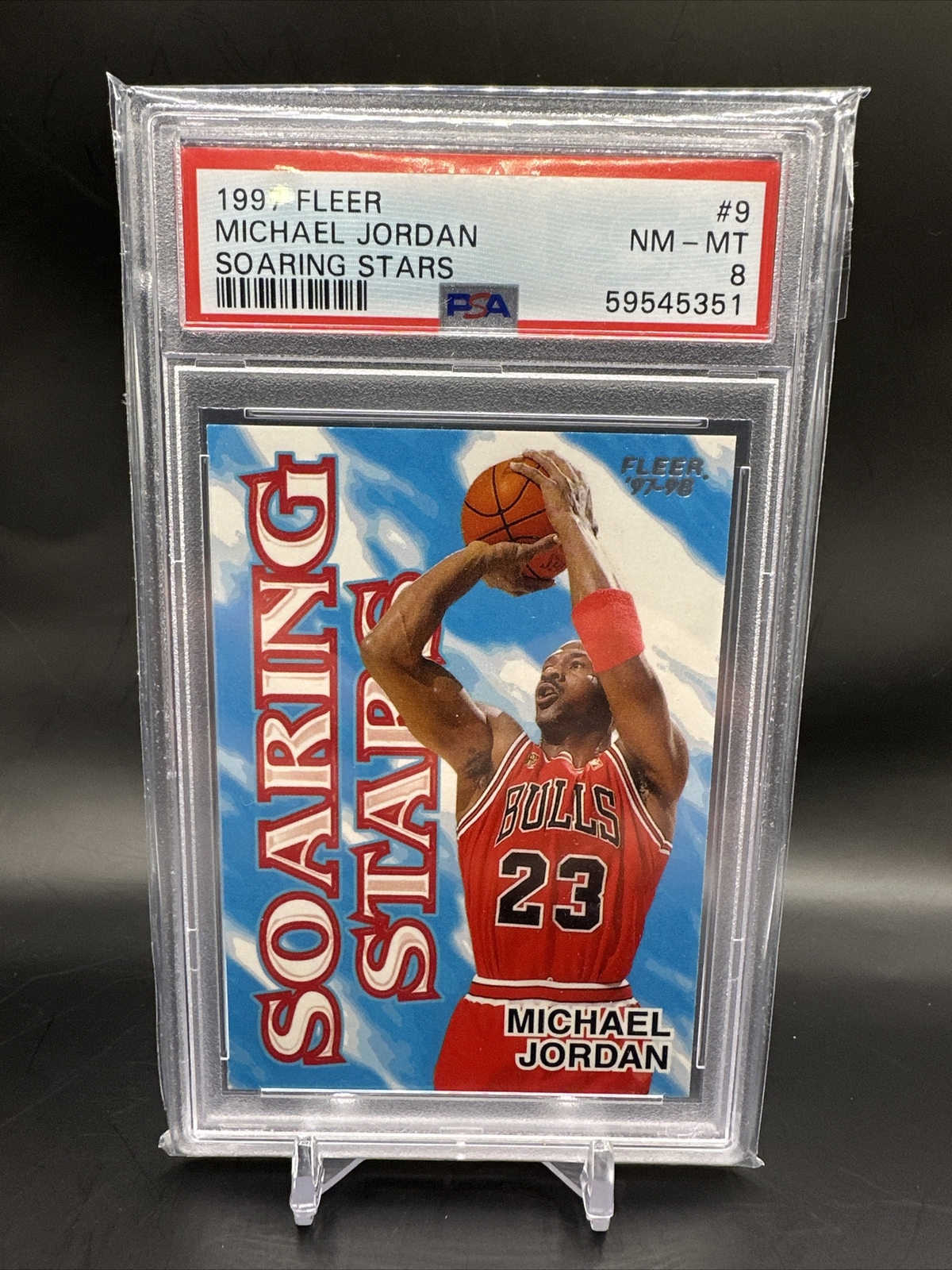 1997-98 Fleer - Soaring Stars Michael Jordan #9 HFSS High Flying for ...