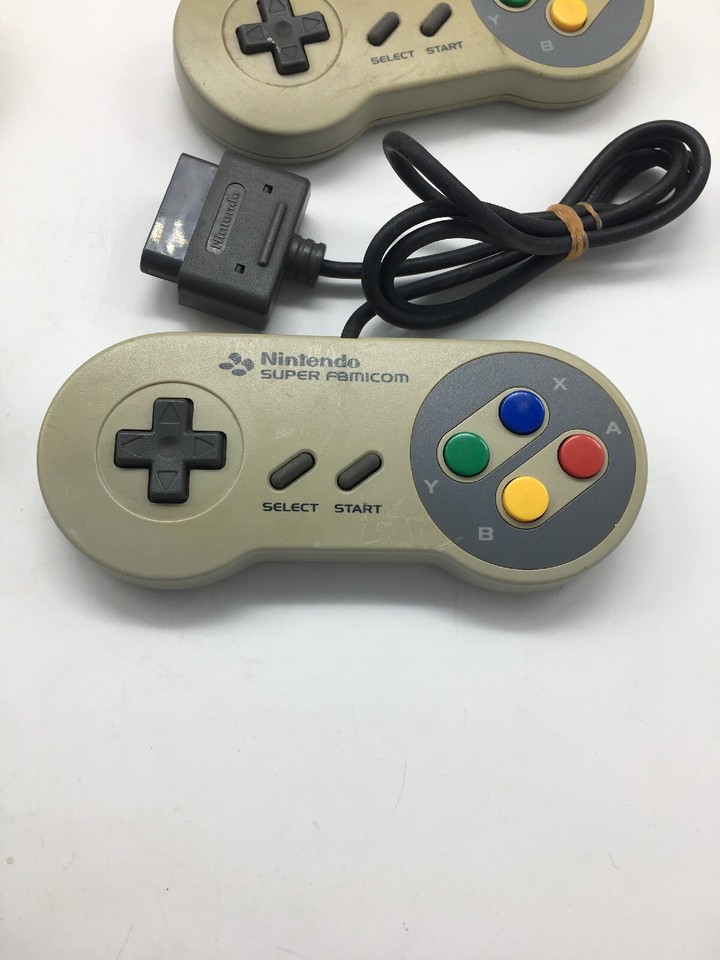 Super Famicom Controller x5 Official Nintendo Fully working works ...