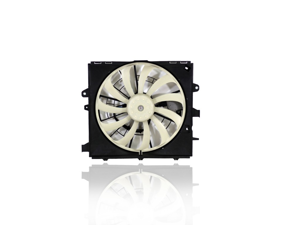 Radiator Condenser Fan For 14-15 CTS 13-15 ATS 2.0/2.5/3.6L W/ Module ...