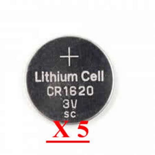 CR1620 Maxell LOT 5 Micro Lithium Cell, watch Battery, 3V, Coin, button ...