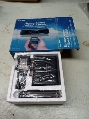 Radio Shack Remote Control Video A-B Switch 15-1957 New Old Stock NOS ...