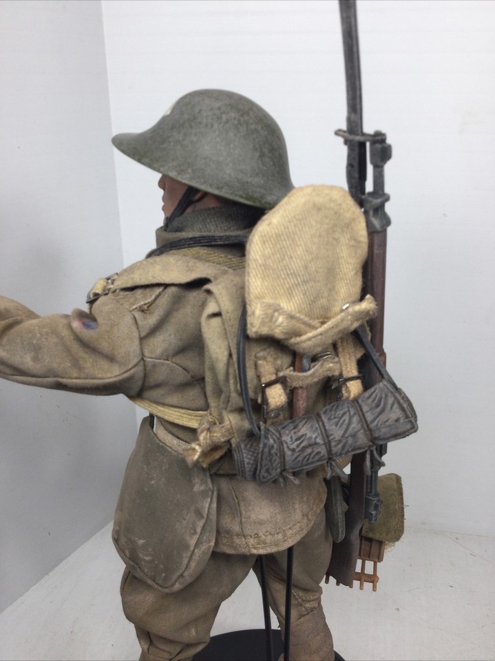 1/6 CUSTOM (OOAK) HASBRO GI JOE WW1 US SIGNAL CORPS NCO W/ CARRIER ...