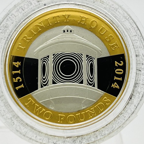 Rare 2014 Royal Mint Trinity House Piedfort Silver Proof £2 Coin ...