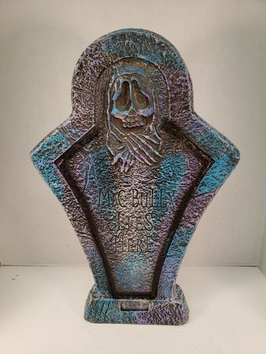 Easter Unlimited Tombstone Grave Mac Bully Lies Here Lights Up 19 ...