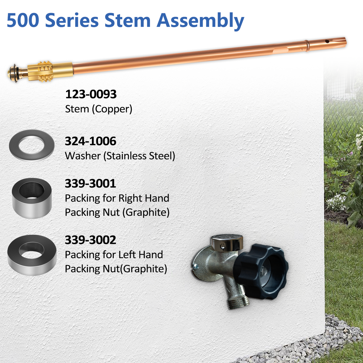 Prier P164/c144/m400 Repair Kit Faucet Stems Prier M-123-4093 Mansfield ...