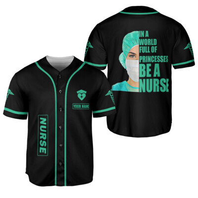 Personalized Nurse Baseball Jersey Shirt, Nurse Graduation Gifts ...