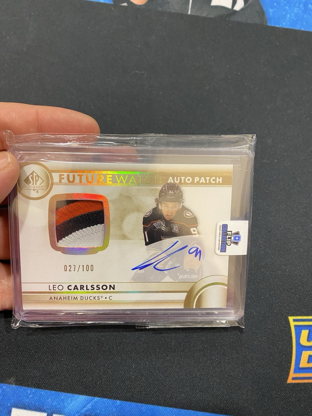 2023-24 Future Watch Auto Patch Leo Carlsson - 3 Colors - 27/100 | eBay