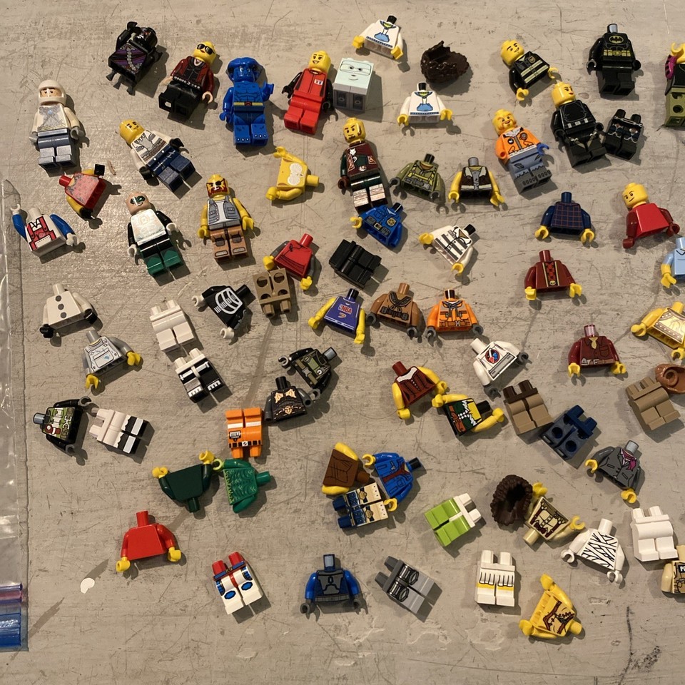 LEGO Minifigures Lot Of Minifigures Various Accessories & Parts | eBay