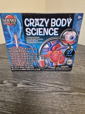 Science By Me Crazy Body Science STEM Kit – 27 PCS – New & Sealed Gross ...