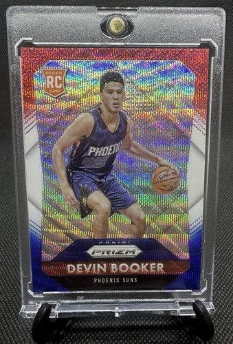 2015 Devin Booker Red White Blue Prizm RC #308 | eBay