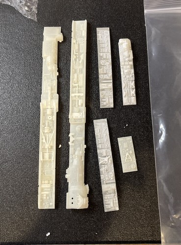 Shapeways YT1300 MPC Set Short Side Walls L/R KIT69 Falcon Model 1/48 ...