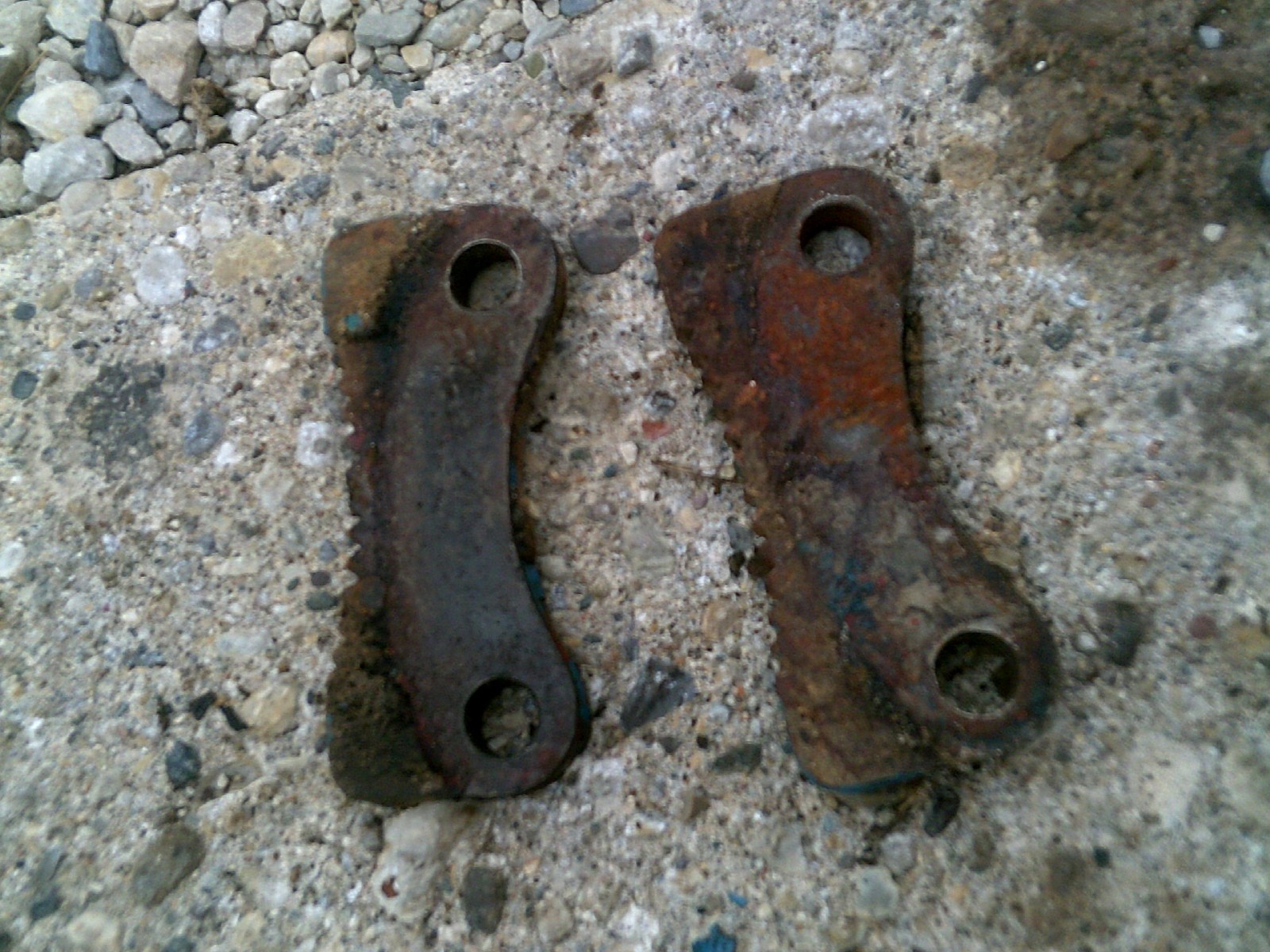 Ford 8N tractor Original pair of brake lock teeth latches latch | eBay