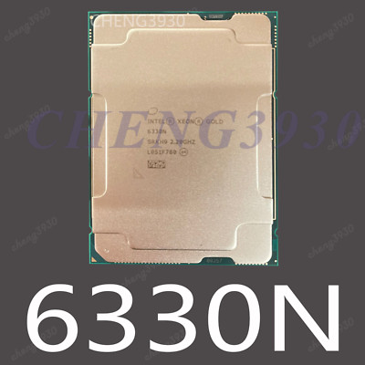 Intel Xeon Gold 6330n srkh 9 2.20ghz 28 cores 42mb 165w lga-4189 CPU ...