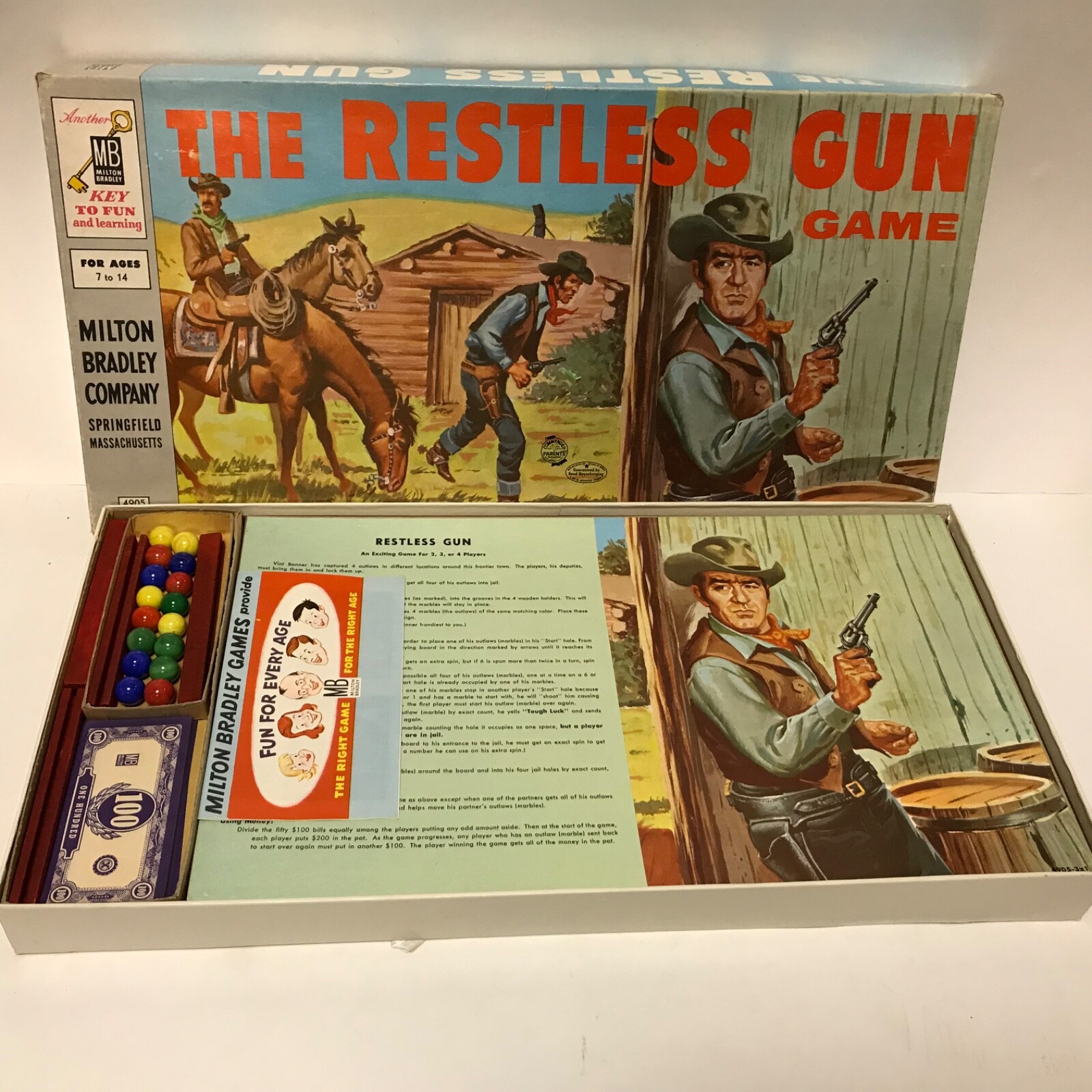 Vintage Restless Gun Board Game | eBay