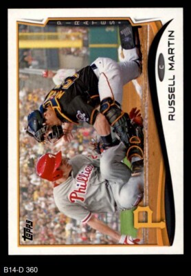 2014 Topps #360 Russell Martin Pirates 8 - NM/MT | eBay