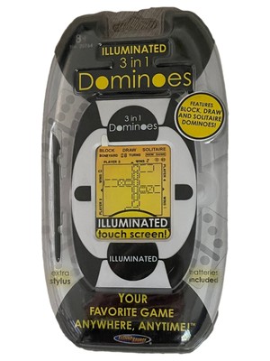 Techno Source Illuminated Touch Screen 3 in 1 Dominoes Electronic ...