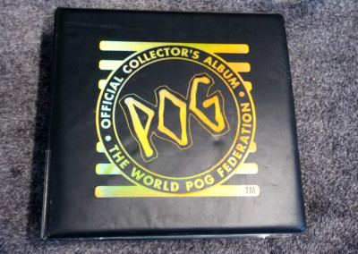 Rare POGs Milk Caps Vintage 1990s Assorted Lot Of POGs With Pog Binder ...