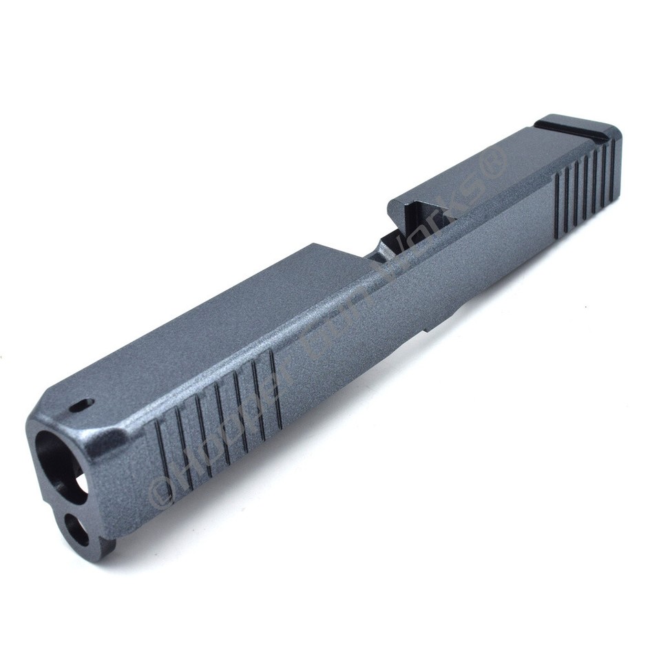 HGW 19 EDC 9mm Slide for Glock 17 Gun Candy Alpine Stainless Steel Bull ...