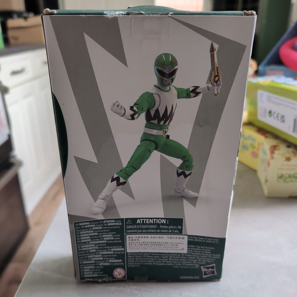 Power Rangers Lightning Collection - Lost Galaxy - Green Ranger new ...
