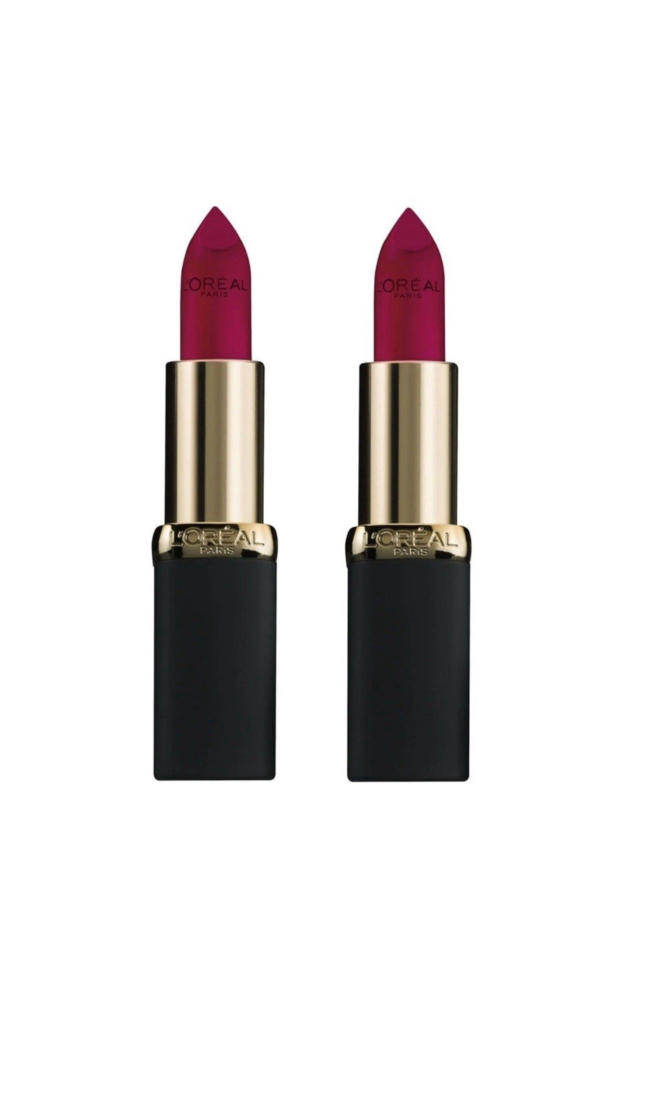 Pack of 2 L'Oreal Paris Colour Riche Matte Lipcolour, Berry Matte Pink ...