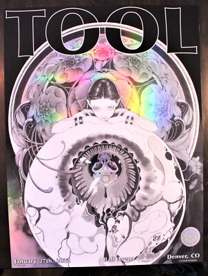 Tool Concert Poster 01/27/2022 Denver CO. | eBay