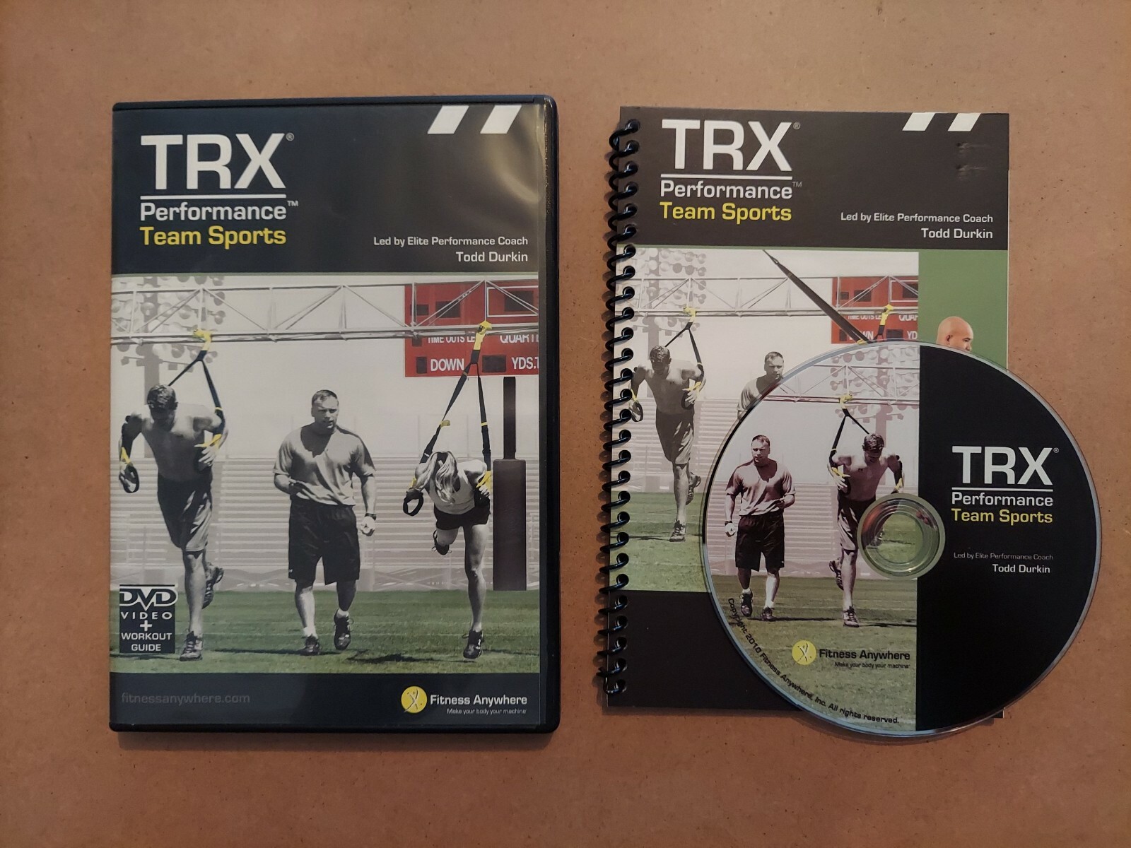 TRX Performance: Team Sports (DVD & Workout Guide) exercise straps Todd ...