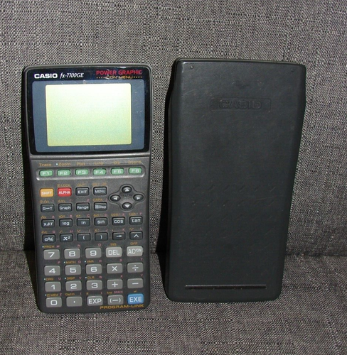 Casio FX 7700 GE - Power Graphic Calculator - Program Link - Graphics ...
