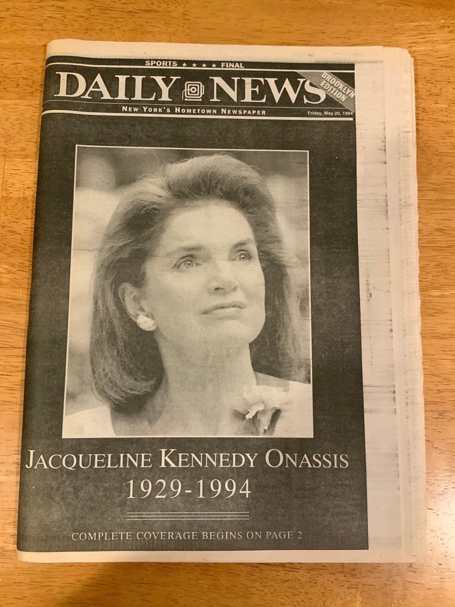 Jackie Kennedy 1994 May 19th - Big Days In History