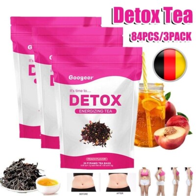 84X Detox Tee Gewichtsverlust Tee Abnehmen Diät Teebeutel ...