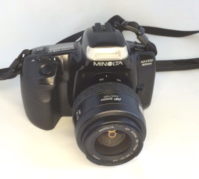 Minolta Maxxum 300si 35mm Film Camera W/AF Power Zoom 35-70mm 1:3.5-4.5 ...