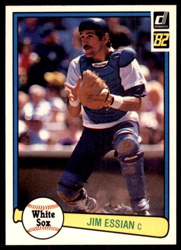 1982 Donruss Baseball Card Jim Essian AA Chicago White Sox #369 | eBay