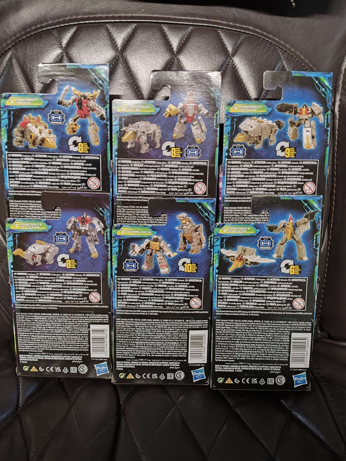 Transformers Legacy Evolution Volcanicus Dinobot Lot Of 6 Core Combiner ...