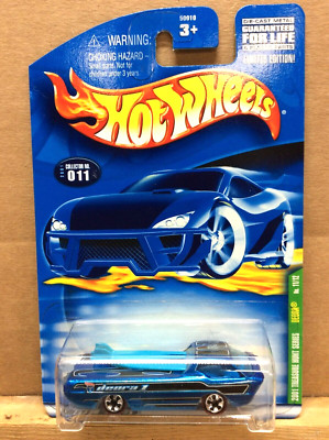 HOT WHEELS 2001 TREASURE HUNT SERIES DEORA #11 OF 12 NEAR MINT CARD | eBay