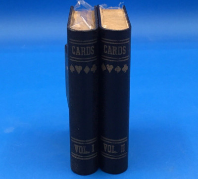 THE UNITED STATE PLAYING CARD CO. Vol. 1 & 2 Book Playing Cards NEW ...