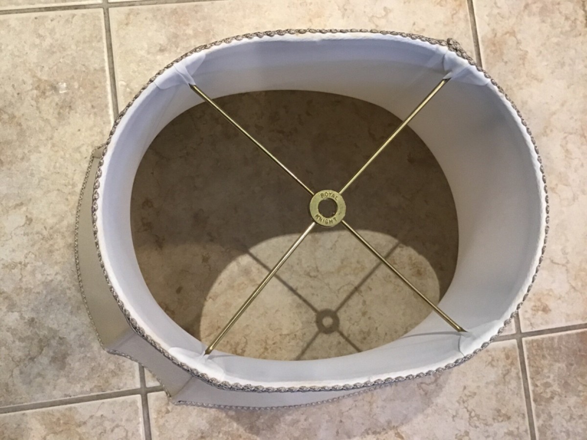 Royal Designs Flare Bottom Outside Corner Scallop Lamp Shade, Antique ...